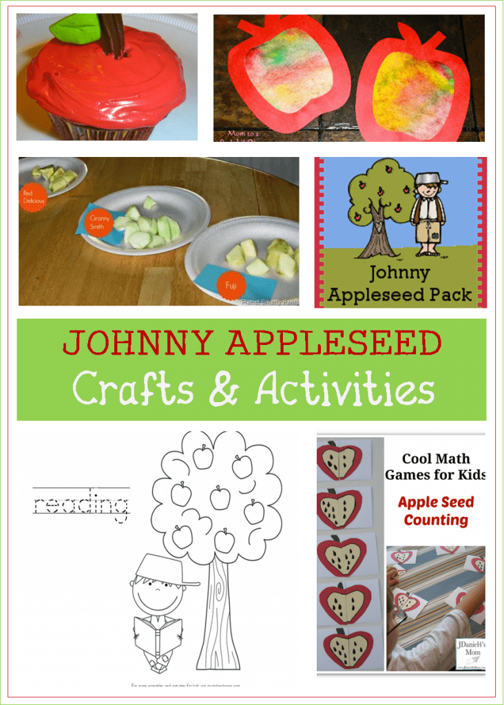 21 Johnny Appleseed Activities for Kids - Gym Craft Laundry