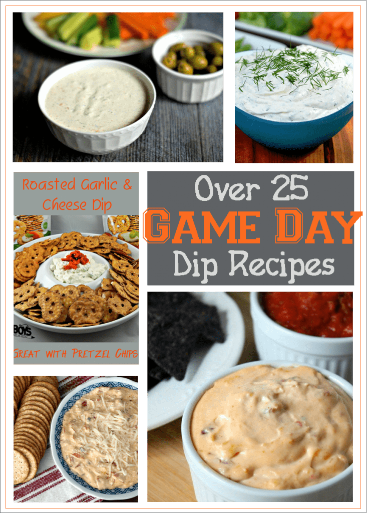 Over 25 Game Day Dip Recipes - Gym Craft Laundry
