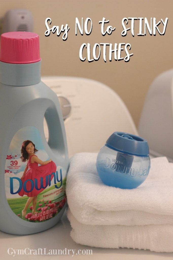 Say no to stinky clothes - Gym Craft Laundry