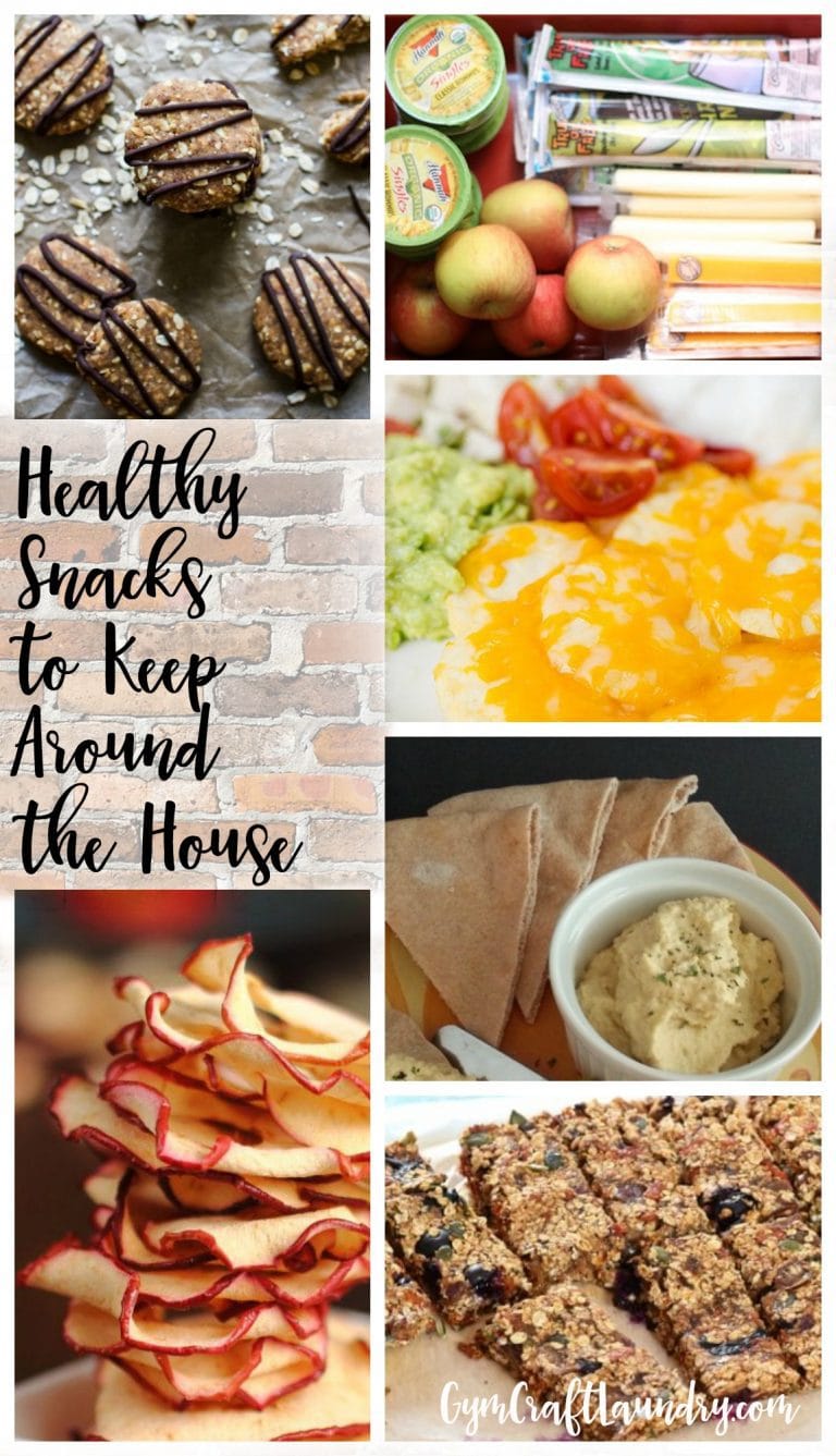 Healthy Snacks to Keep Around the House - Gym Craft Laundry