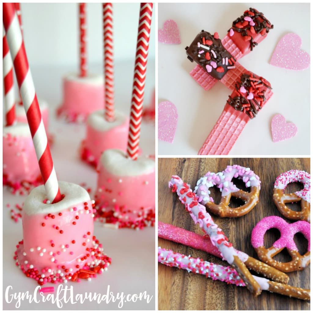 Easy Peasy Valentine's Day Party Snacks - Gym Craft Laundry